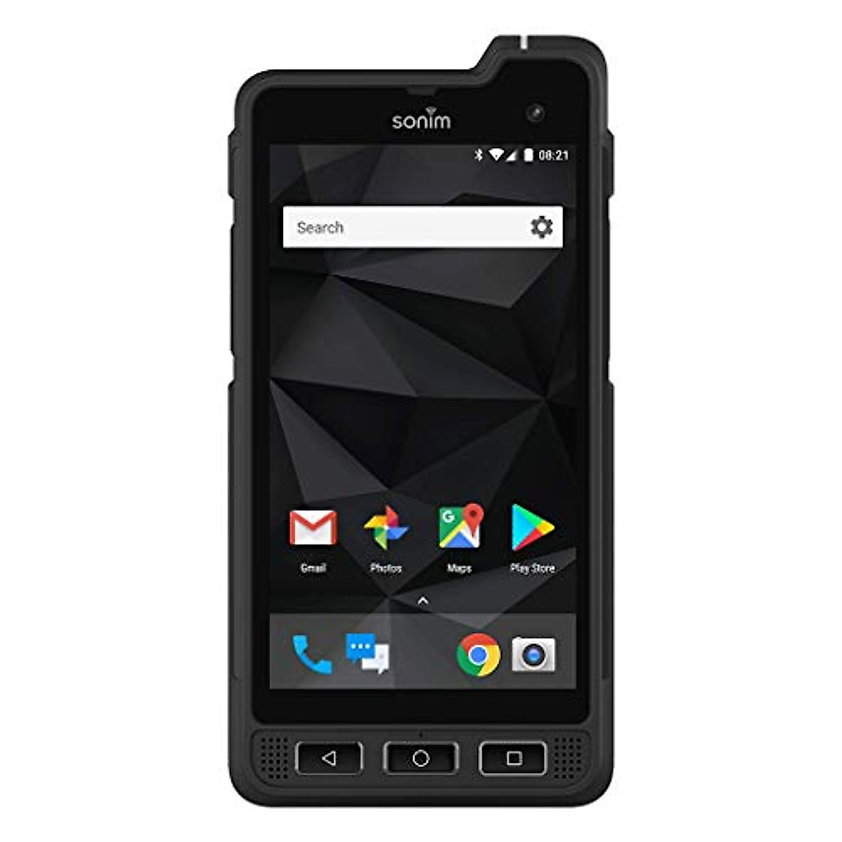 Sonim XP8 XP8800 Dual-SIM 64GB IP68/IP69 (GSM Only, No CDMA) Factory Unlocked 4G/LTE Rugged Smartphone (Black) - International Version