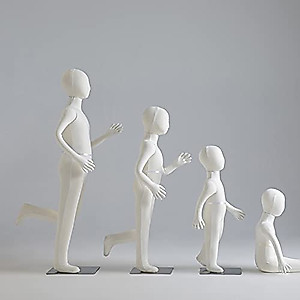 Sewing Mannequin for 1 2 3 4 5 6 7 8 9 10 11 12 13 14 Years Old Child, Pinnable Tailor Dressmaker Dummy with Soft Arms & Legs, Home Office Shop Retail Stores Use ( Size : 5 Years Old )