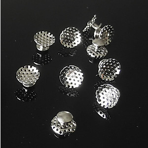 30 Pcs New Dental Lingual Buttons Hollow Base Orthodontic Materials