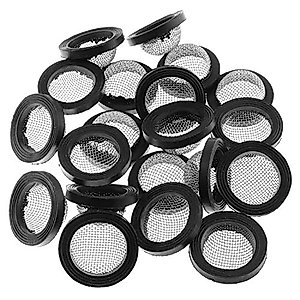 DGZZI Hose Filter Washer 20PCS Stainless Steel Washers Inlet Filter for 3/4 Inch Garden Hose Washing Machine