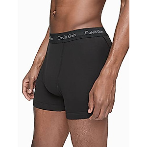Calvin Klein Men's Cotton Classics 7-Pack Boxer Brief, 7 Black, M