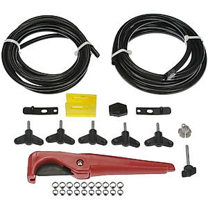 Dorman 800-300 Nylon Fuel Line Repair Kit, 104 Piece Universal Fit