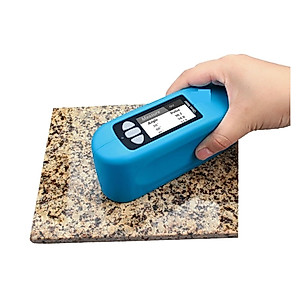 Tint Meter, High Precision Glossmeter WG68 Triangle Gloss Meter Measuring Angle 20, 60, 85 Degree and Lar Measuring Ran 0~2000GU,Color Sensor
