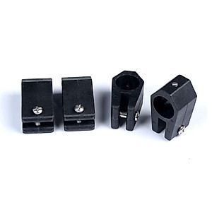 MX Bimini Top Jaw Slides 7/8",Nylon Boat Hardwre Fitting Pack of 4