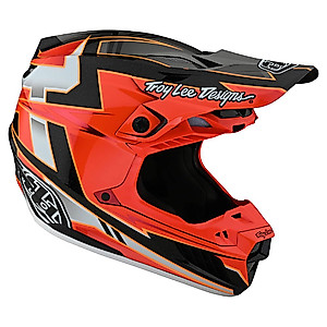 Troy Lee Designs SE5 Composite Adult Motocross Dirt Bike Helmet W/MIPS, Graph Red/Black, Large