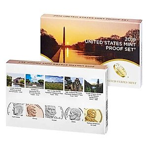2019 S United States Mint Proof Set without Bonus 2019 "W" Proof Penny