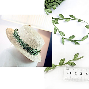 Loosco 656FT Artificial Leaf Fake Vine Garlands Simulation Foliage Rattan Wreath Green Leaves Decorative Home Garden Wedding Party Wreaths Decor