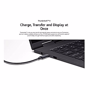 LG gram 16'' 2-in-1 Ultra-Lightweight Laptop, WQXGA(2560 x 1600) IPS 16:10 TouchDisplay, Intel Evo Core i7-1165G7, Wi-Fi 6, 21 hr BatteryLife, Thunderbolt4, Stylus Pen, Win 11（16GB RAM | 1TB PCIe SSD）