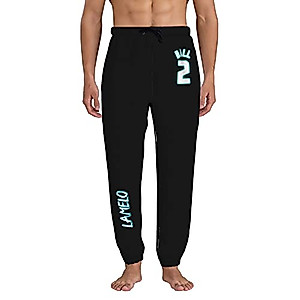 Basketball Star Hornets Lamelo_Ball-#2 Gost Man's Pants Slacks Single Side Print Personalized Fashion Slacks