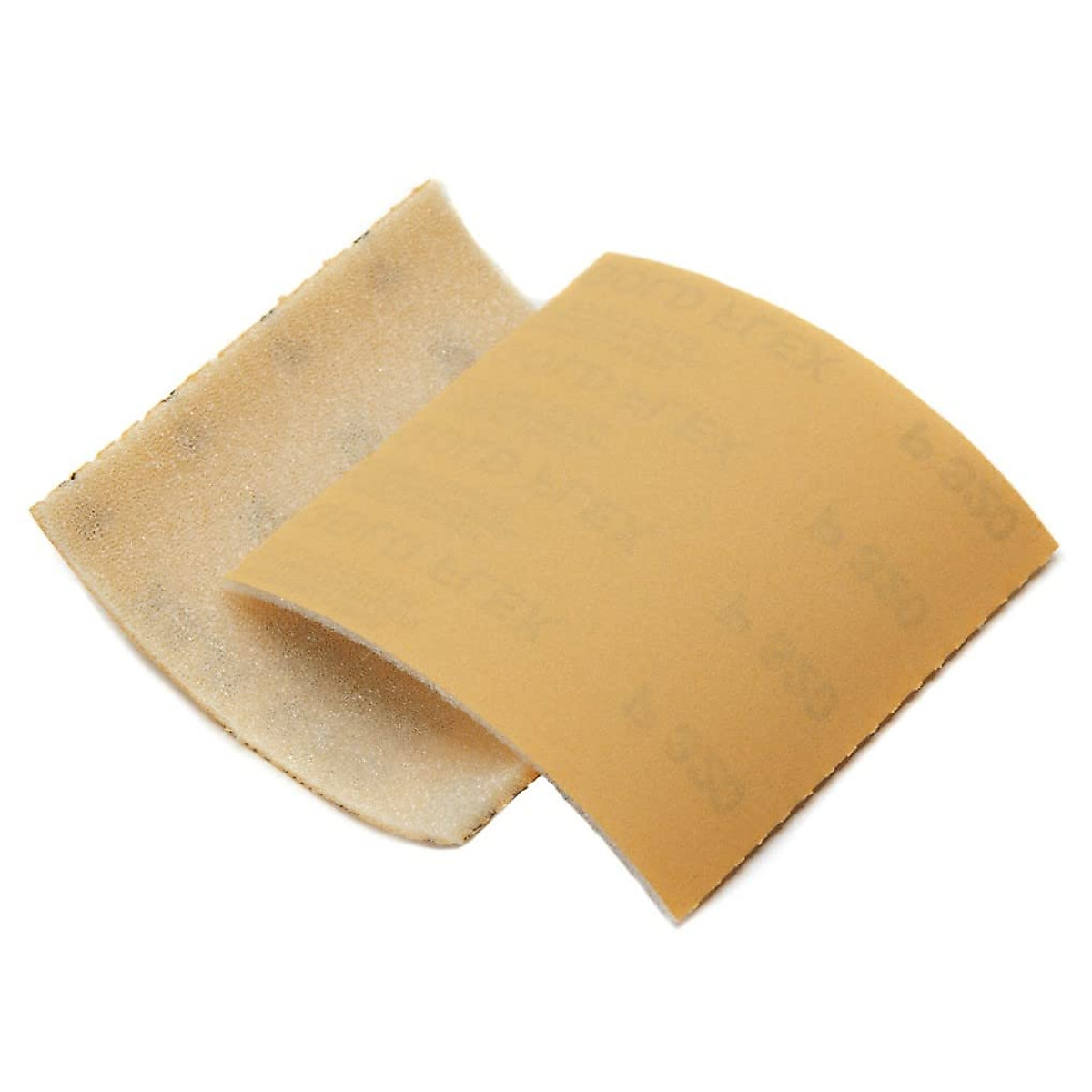 Mirka Goldflex Soft Hand Sanding Sheets 4.5 inch x 5 inch/Grit 320/200 pcs on a roll