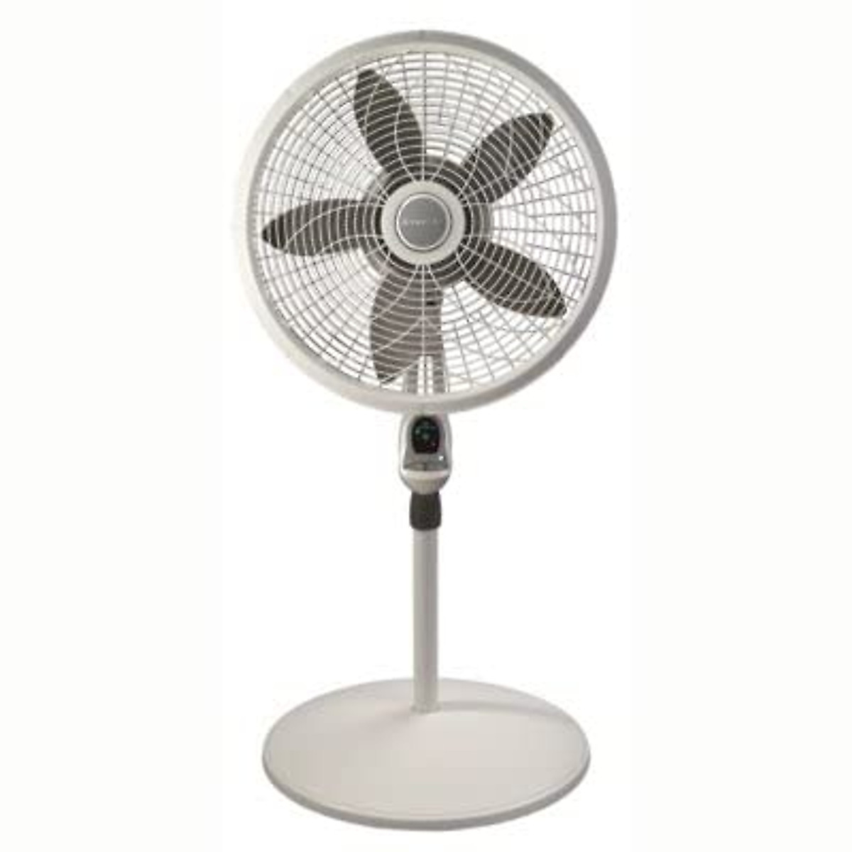Lasko 18" 3 Speed Elegance & Performance Pedestal Fan with Remote (White) 1850 (Renewed)
