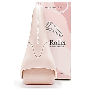 ROSELYNBOUTIQUE Cryotherapy Ice Roller for Face Reduce Wrinkles Puffiness Stick Massager - Self Care Gifts Skincare Tools Relaxation (Beige)