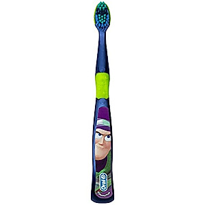 Oral-B Kids Pixar Toothbrush, Children 3+, Extra Soft (Characters Vary) - Pack of 3