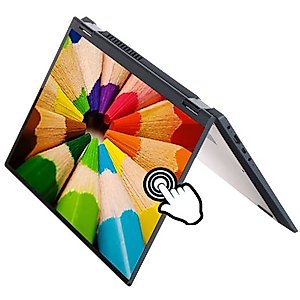 Lenovo IdeaPad Flex 5 14" FHD 2-in-1 Touchscreen Laptop, AMD Ryzen 3 5300U (up to 3.80 GHz), 4GB RAM, 256GB PCIe SSD, Webcam HDMI Blue Win10 S