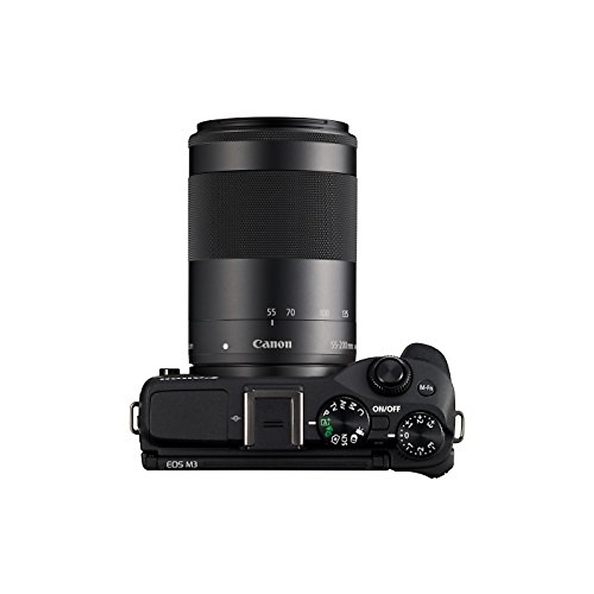 Canon 9694B031 24.2MP EOS M3 Mirrorless Digital Camera (Black)