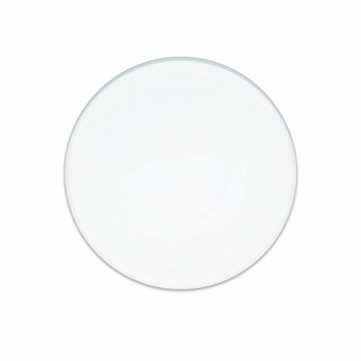 Double Convex Lens, 200mm Focal Length, 3" (75mm) Diameter - Spherical, Optically Worked Glass Lens - Ground Edges, Polished - Great for Physics Classrooms - Eisco Labs