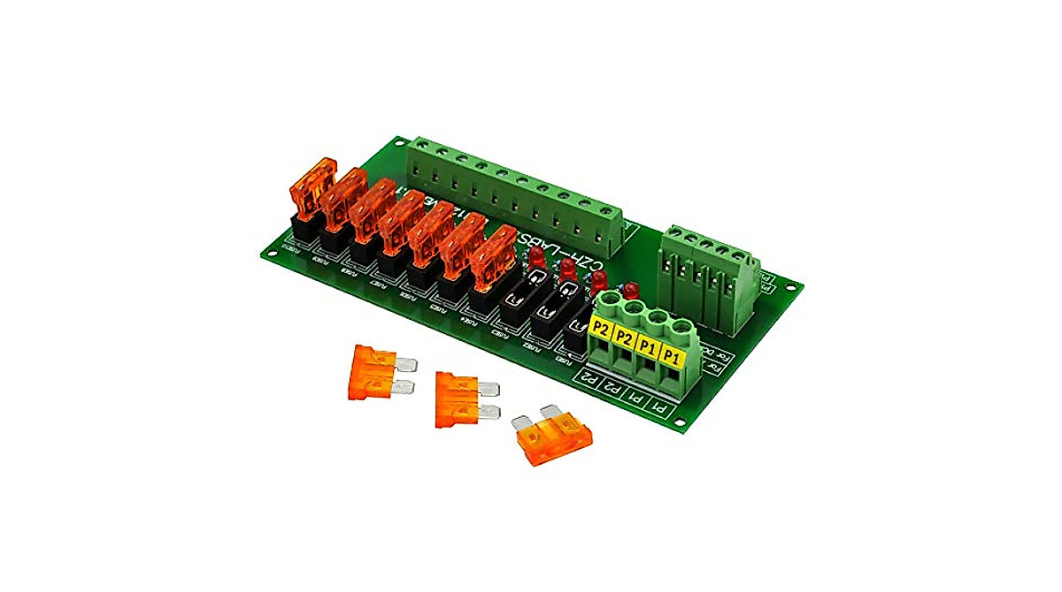 10 Position Power Distribution Fuse Module - Electronics-Salon