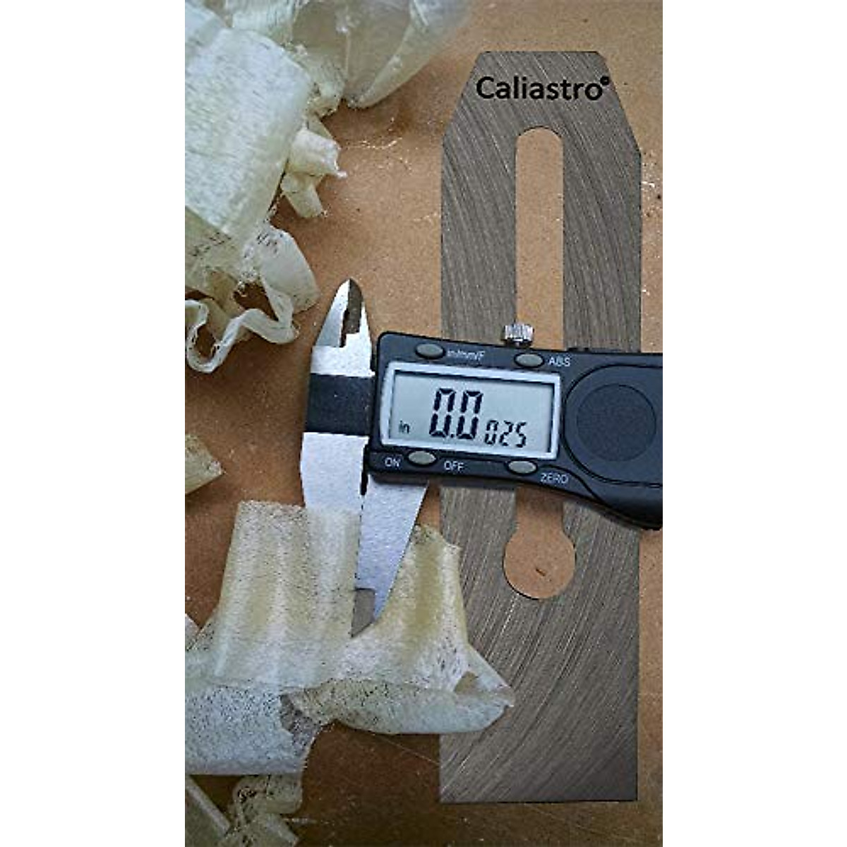 2-pack of 2 Inch Wide Replacement Bench Plane Blades - for No. 4 & No. 5 Iron Bench Planes by all Major Brands - Caliastro