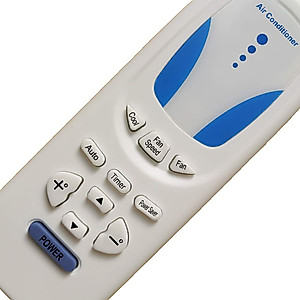 Replacement for GE Air Conditioner Remote Control Model Number YK4EA Works for AEH18DL AEH18DLG1 AEH18DM AEH18DMG1 AEH24DJ AEH24DJH1 AEH24DK AEH24DKH1 AEH25DL AEH25DLH1 AEH25DM AEH25DMH1 AEM14AM