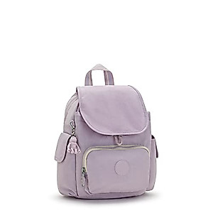 Kipling Women's City Pack Mini Backpack, Lightweight Versatile Daypack, Bag, Gentle Lilac, 10.75'' L x 11.5'' H x 5.5'' D