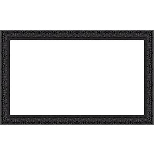 Deco TV Frames -Tuscan Matte Black Compatible ONLY with Samsung The Frame TV (Fits 2021-2023 Frame TV, 32")