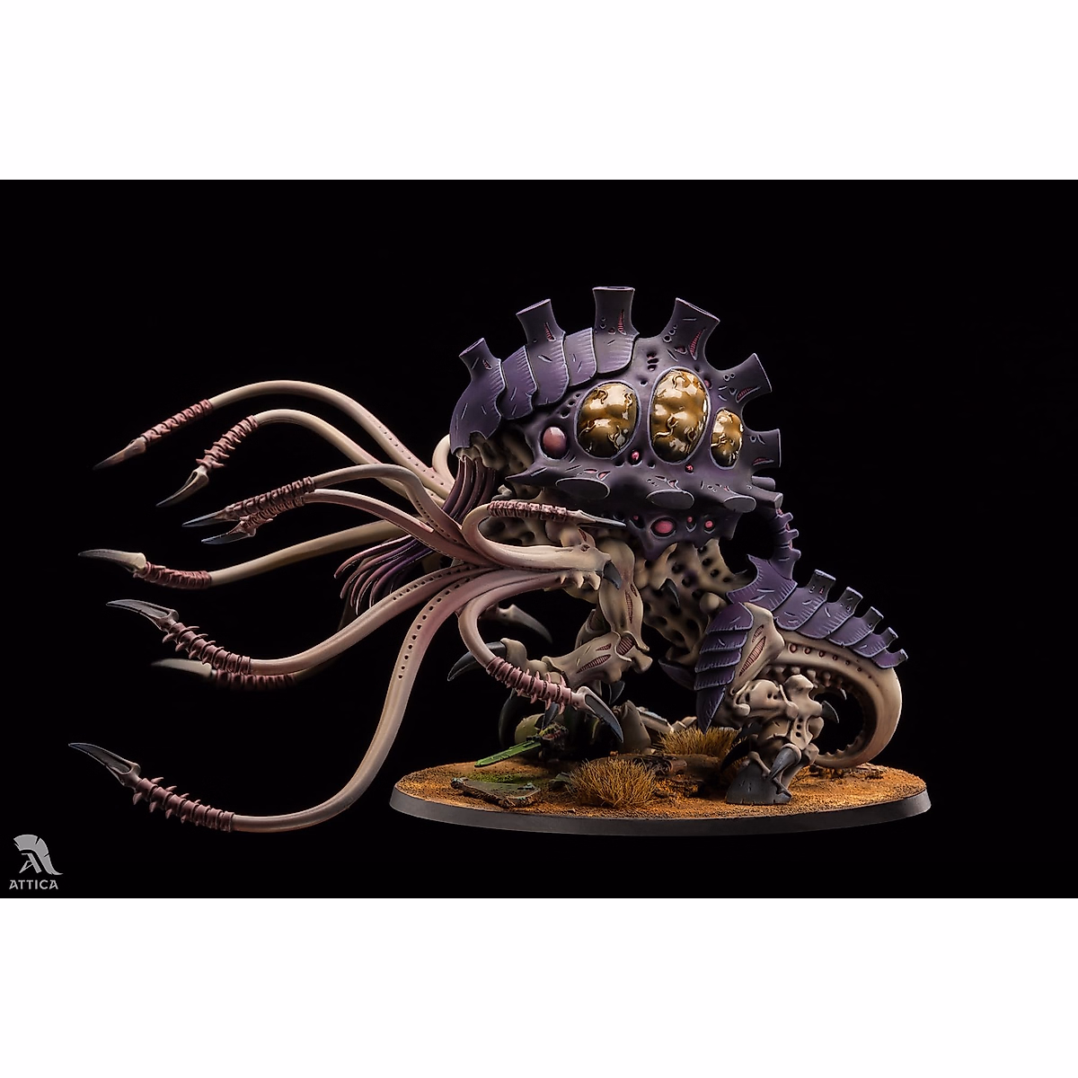 Toxicrene Tyranids Painted Action Figure Warhammer 40k | Art Level