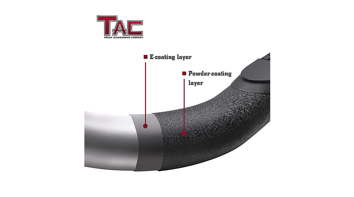 TAC 3” Side Steps for 2019-2024 Ford Ranger