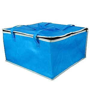 KICHOUSE Catering Bag Insulation Food Warmers for Parties Thermal Insulated Food Carrier Insulated Grocery Insulated Catering Supplies Thermal Takeaway Aluminum Pizza Catering