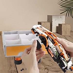 IQKidz STEM Remote Control Building Kit for Boys 6 7 8-12 - 2 in 1 Convertible Race Car, Gift for Kids Girls, RC Racer Toy Engineering Construction Set