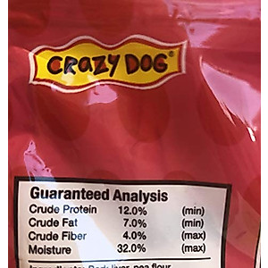 Crazy Dog Train-Me! Training Reward Dog Treats 16 Oz., Bacon Regular