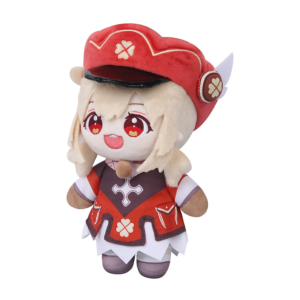 MORROWIND Klee Plush Doll Toy Stuffed Plushie Figure for Kids Girls Game Fans (RED, 20cm/7.87inch)
