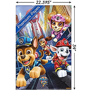 Trends International Nickelodeon Paw Patrol Movie-Action Wall Poster, 22.375" x 34", Premium Unframed Version
