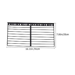 SOESFOUFU 1 Set Black Iron Tool Organization Home Tool Storage Holder Heavy Duty Tool Holder Tool Holder