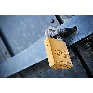 ABUS 80015 Rekeyable Steel Keyed Different Padlock