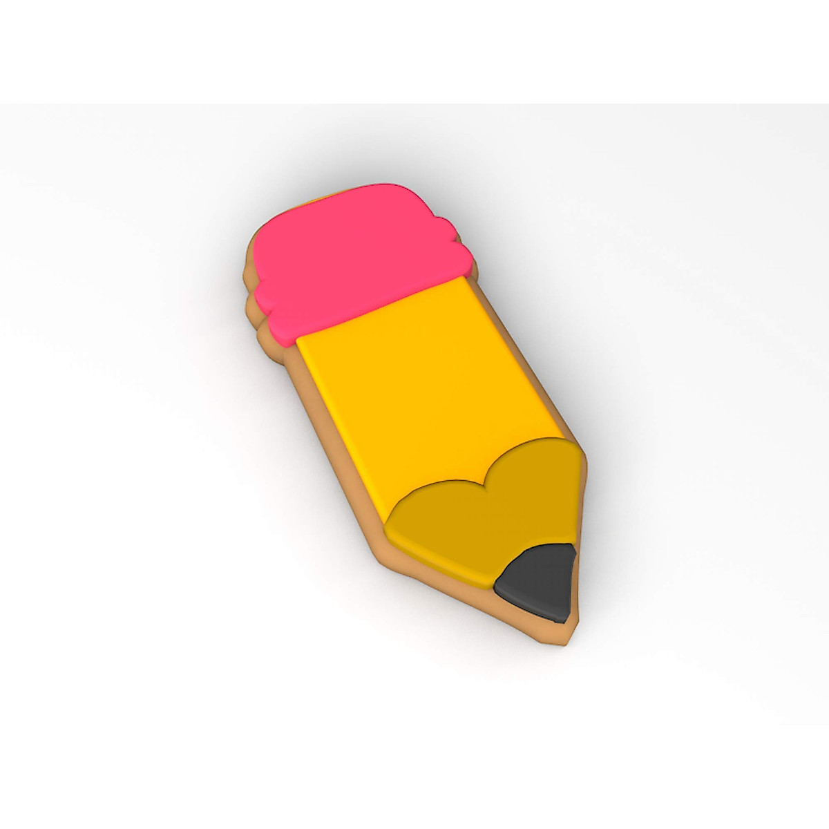 Fox Run Cookie Cutter Set, Back To School Cookie Cutter Set, Pencil, Crayon, Bus, Apple, Book, Medium