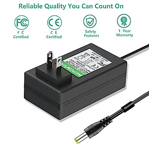 New AC Adapter for Elmo TT-12 TT-12ID TT12 TT12ID TT-02 9419 TT-02s Projector Interactive Document Camera #1331 P/N : Elmo 5ZA0000104C Power Supply Cord Cable PS Wall Home Battery Charger 12V