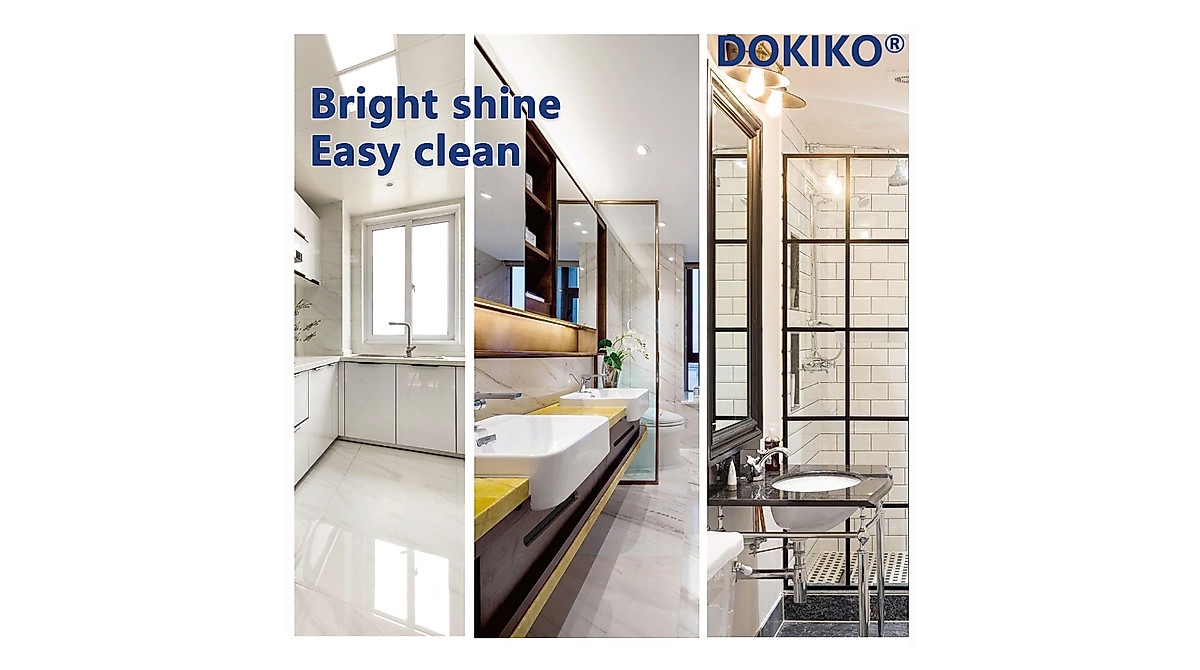 DOKIKO Glass Cleaner Tablets - Easy & Eco-Friendly Solution