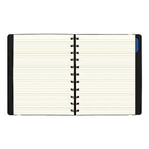 2024 Filofax 8.5-inch x 10.88-inch Academic & Calendar Monthly Planner, Black (C1811001)