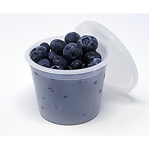 Vito's famous Deli Container with Lid, 4 Ounce (Pack 50)