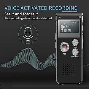 2 Packs Paranormal Ghost Hunting Equipment Digital EVP Voice Activated Recorder USB