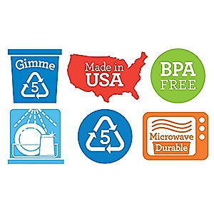 Preserve Food Storage Container Kitchen Supplies, Set of 4, Apple Green