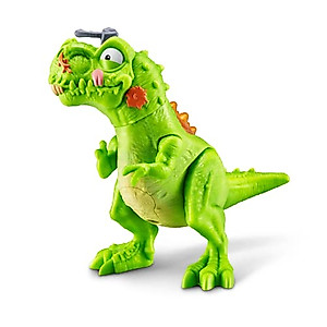 Smashers Mini Jurassic Light Up Dino Egg (T-Rex) by ZURU Collectible Egg, Volcano Slime, Fossil Toy, Dinosaur Toys, T-Rex Toy for Boys and Kids