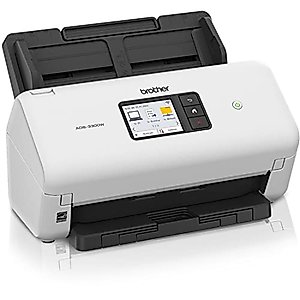 Brother ADS-3300W Wireless, High-Speed Desktop Scanner | 2.8-inch Touchscreen | Scans Up to 40ppm1