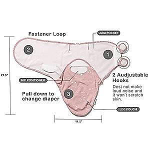 Bum Chicoo Newborn Baby Swaddle wrap – Pack of 3 Swaddle wrap Made of Pure Organic Cotton for 0-3 Months Baby