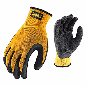 DeWalt DPG70L-3PK Coated Gripper Gloves, Large, 3-Pack