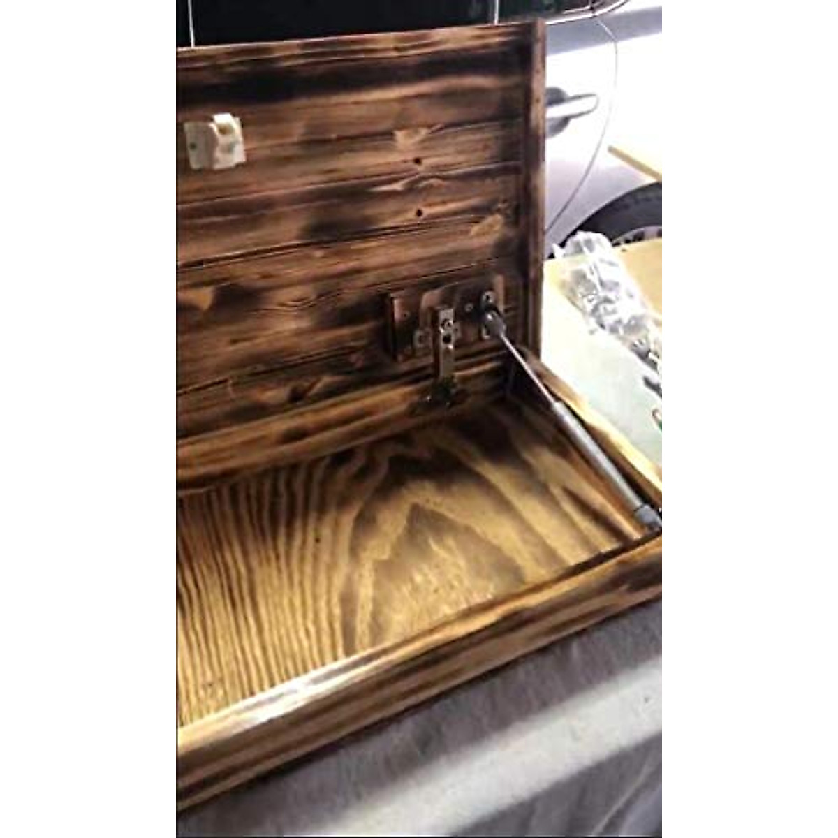 2Pcs 40N/8.8lb Gas Strut Lift Support Cabinet Door Lift Pneumatic Support(Silver)