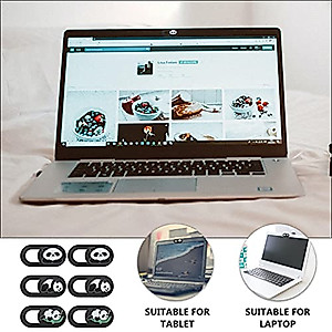 OSALADI Computer Camera Computer Camera Computer Camera Computer Camera 6 PCS Web Camera Cover for Tablet Laptop Computer Webcam Sliding Cover Computers Laptops Computers Laptops Pc Camera Pc Camera
