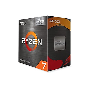 AMD Ryzen 7 5700G 8-Core, 16-Thread Unlocked Desktop Processor with Radeon Graphics