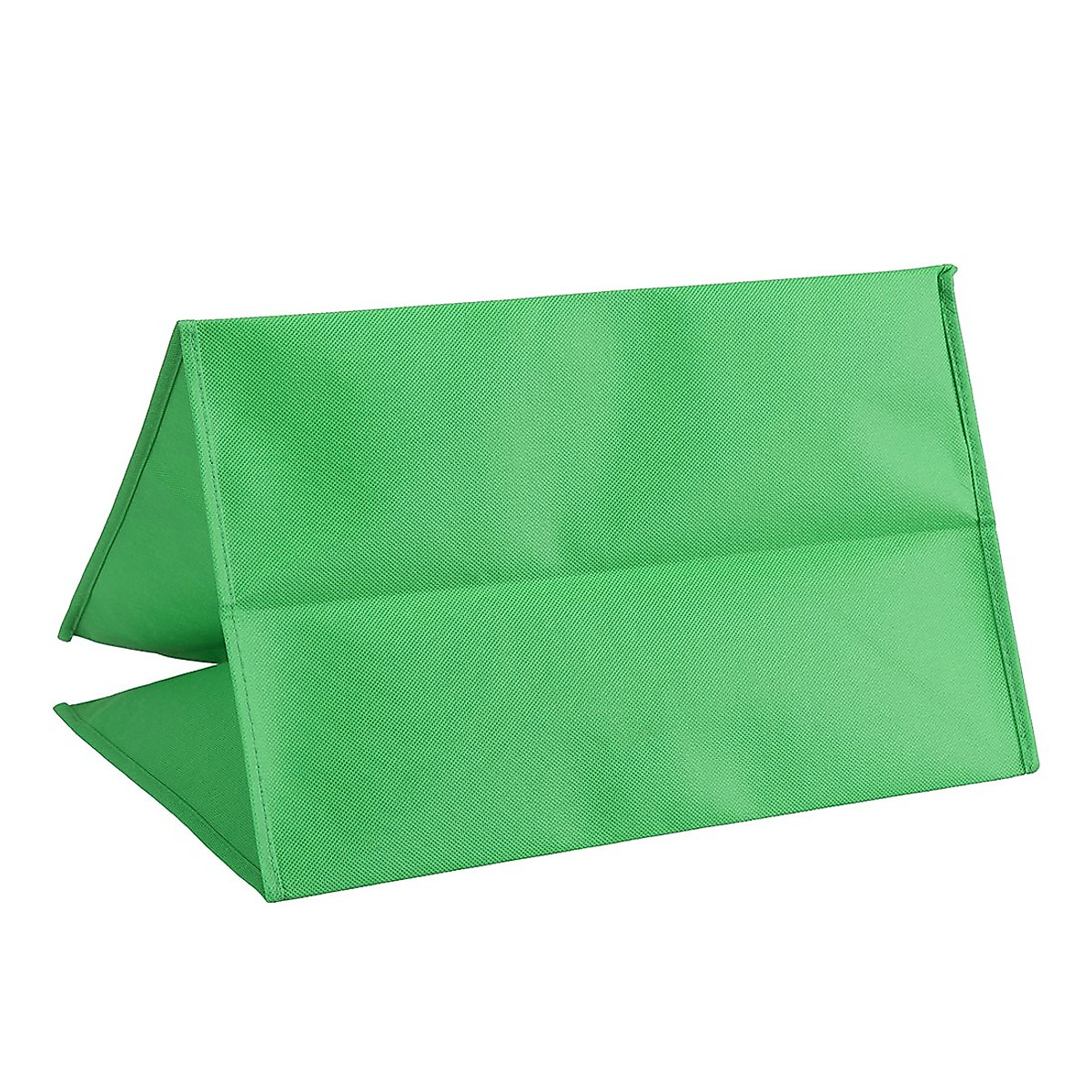 Tosnail 12 Pack Reusable Grocery Shopping Bags, Large Foldable Tote Bags Bulk, Fabric Bags with Long Handle for Shopping Groceries Clothes - Black, Blue, Green