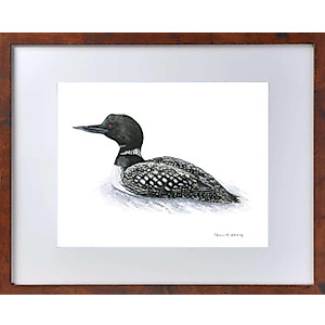 Loon Watercolor Print (8x10 inches)